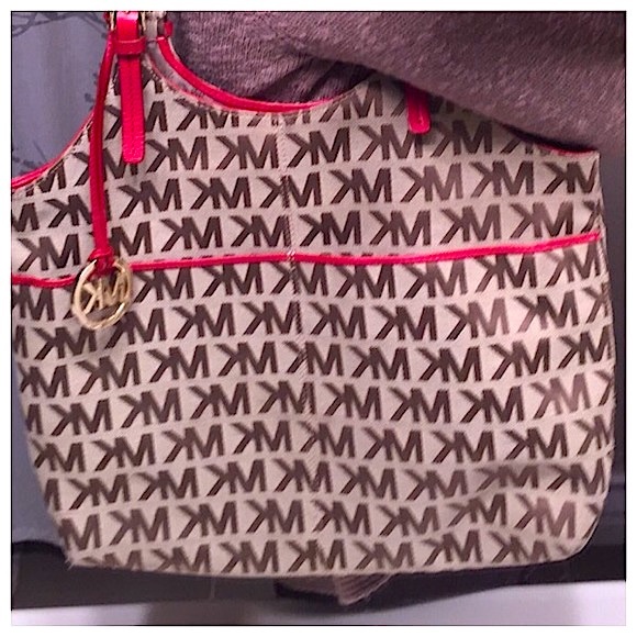 Michael Kors | Bags | Michael Kors Monogram Tote | Poshmark